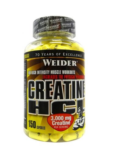 Weider, Creatine HCL, 150 Capsules | Zone Nutrition