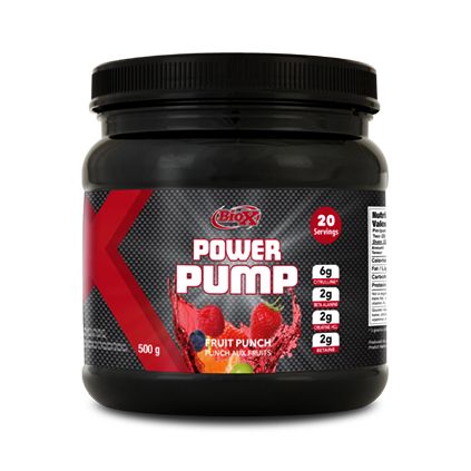 BioX, Power Pump, 500g (20 Srv) | Zone Nutrition