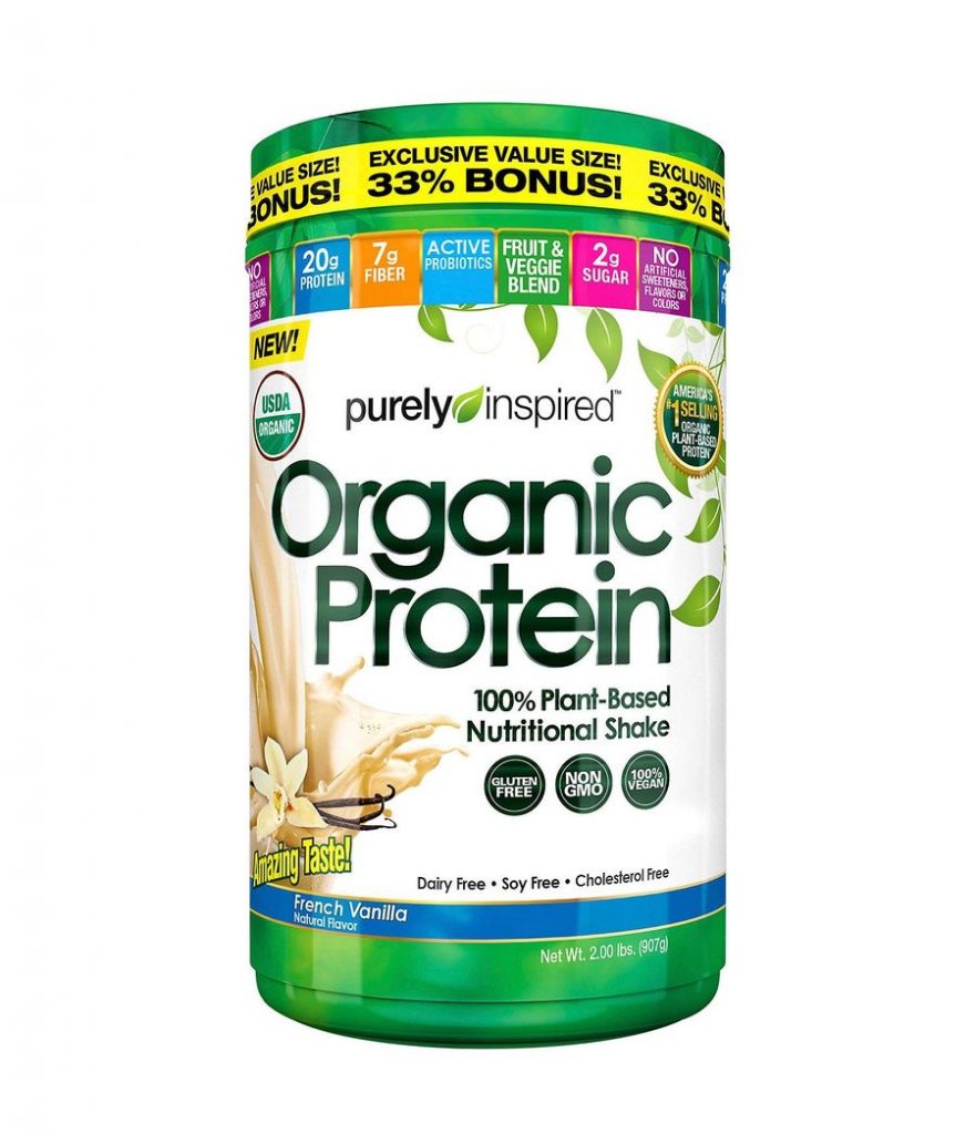 Purely Inspired, Organic Protein, 100% Plant-Based Nutritional Shake (2 ...