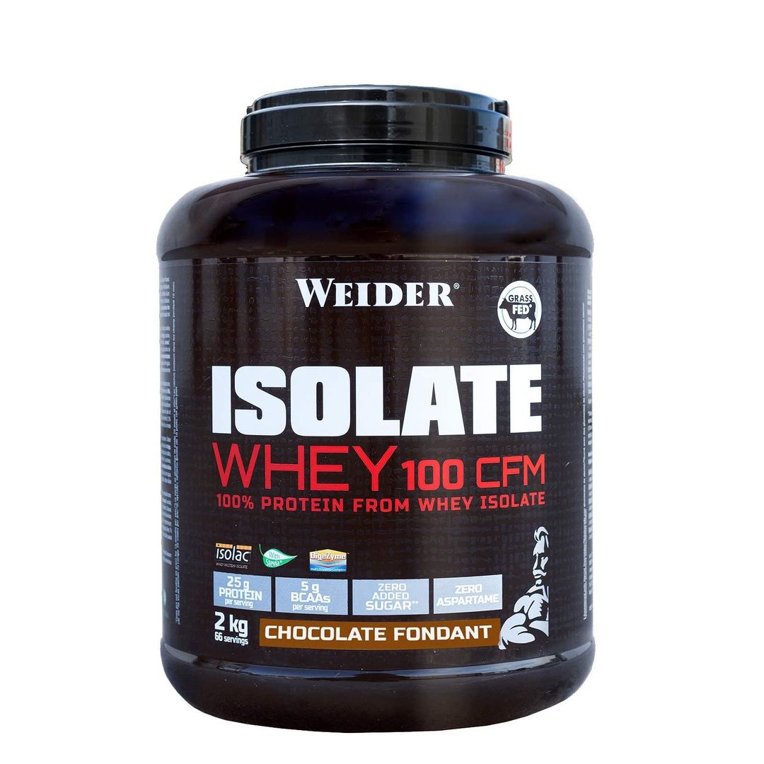 Weider, Isolate Whey 100 CFM, 2 Kg (66 Srv) | Zone Nutrition