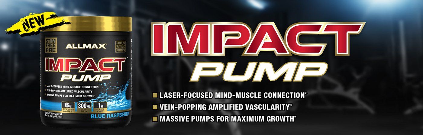 ALLMAX, Impact Pump, 360g (30 Srv) | Zone Nutrition