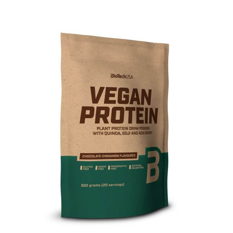 BioTech USA, Vegan Protein, 500g (20 Srv) | Zone Nutrition
