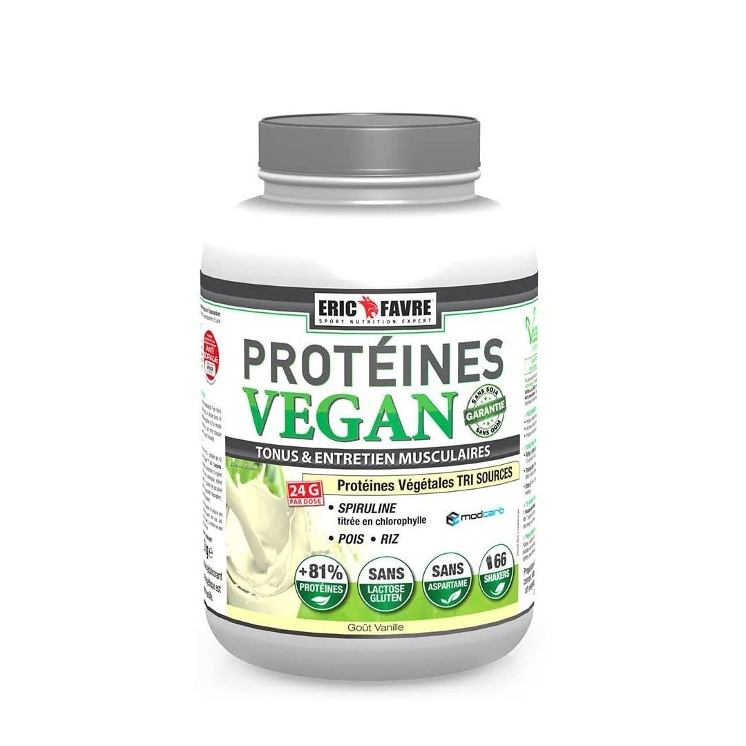 Eric Favre, Vegan Proteins, 2kg (66 Srv) | Zone Nutrition