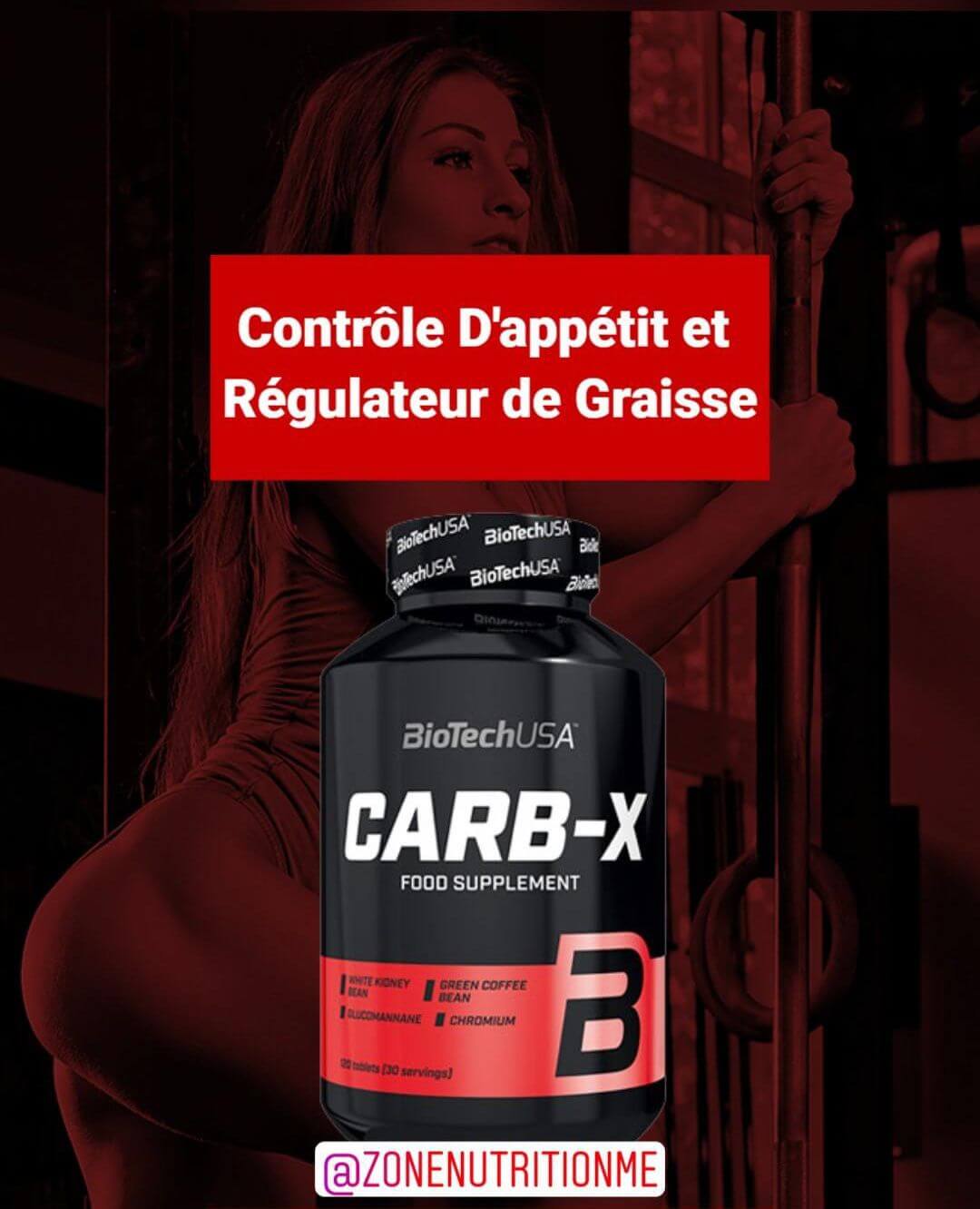 BioTech USA, Carb-X, 120 Tablets | Zone Nutrition