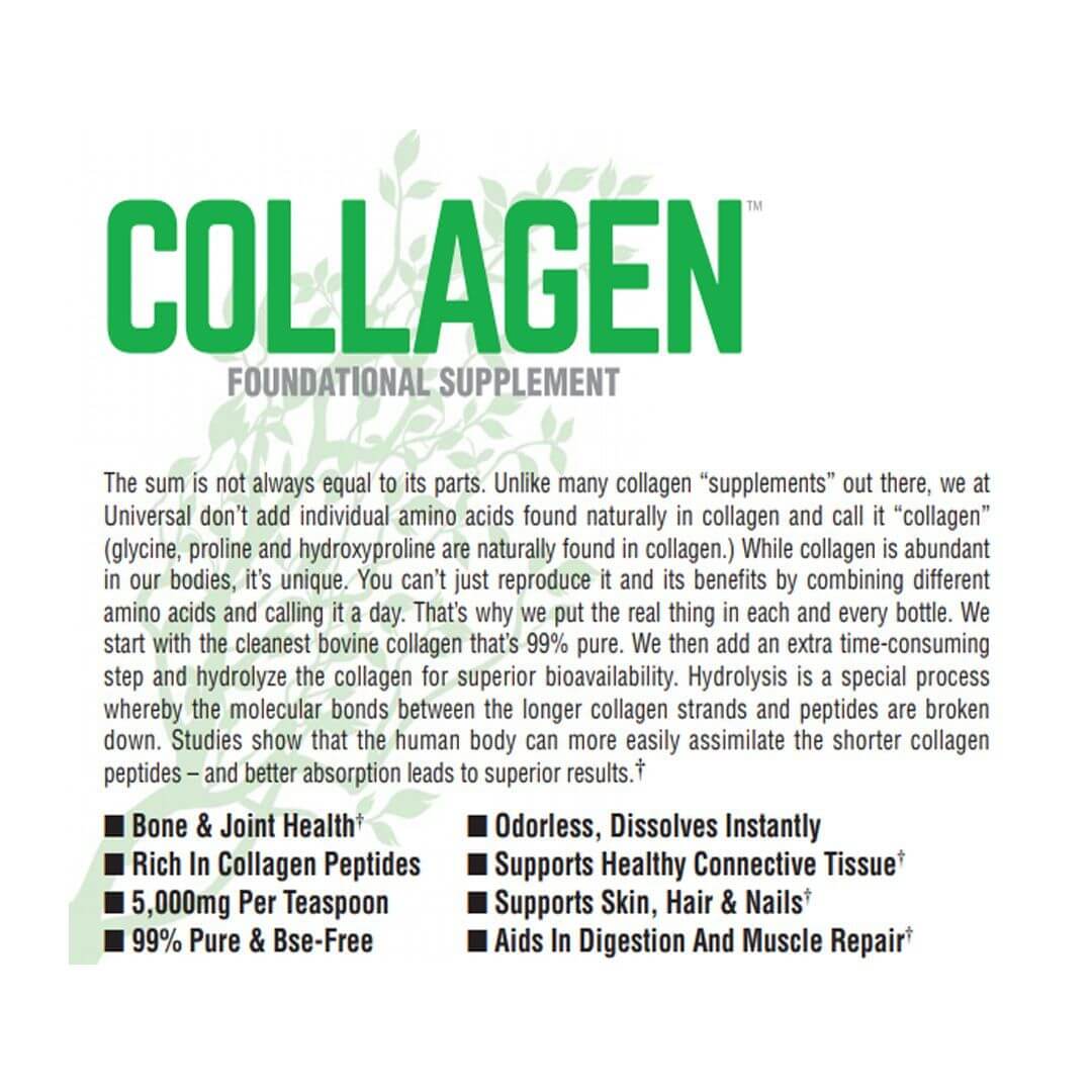 Universal, Collagen Types I & III, 300g | Zone Nutrition