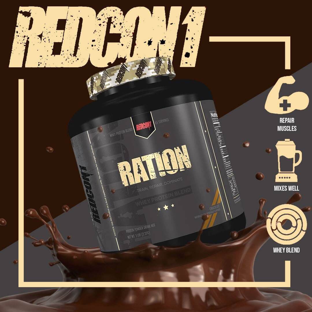 Redcon1, RATION Whey Protein, 5 Lb | Zone Nutrition