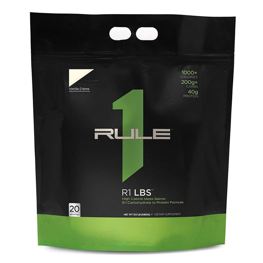 Rule One, R1 LBS, High Calorie Mass Gainer, 12LB | Zone Nutrition