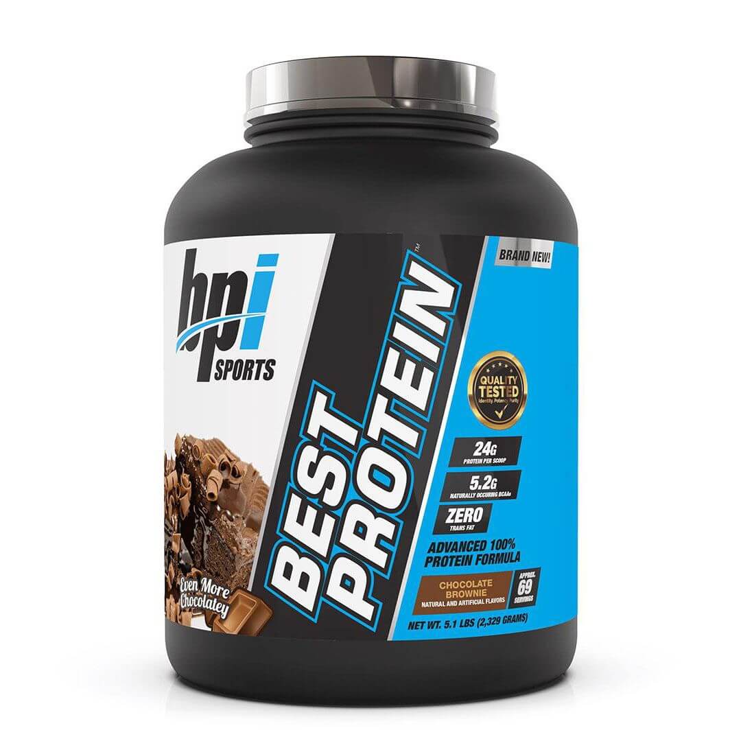 BPI Sports, Best Protein, Advanced 100% Whey Protein Formula, 5 LB ...