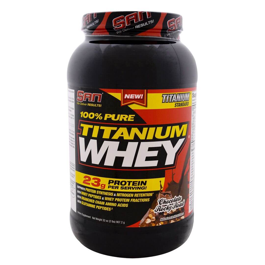 SAN, 100% Pure Titanium Whey, 2 Lb (30 Srv) | Zone Nutrition