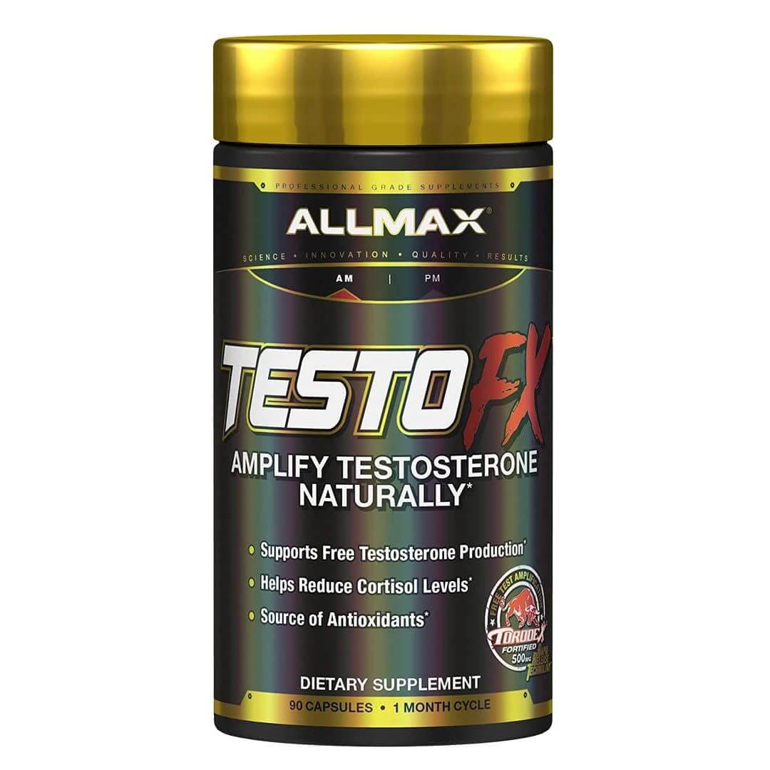 ALLMAX, TestoFX, 5-Stage Male Testosterone Amplifier, 90 Capsules ...
