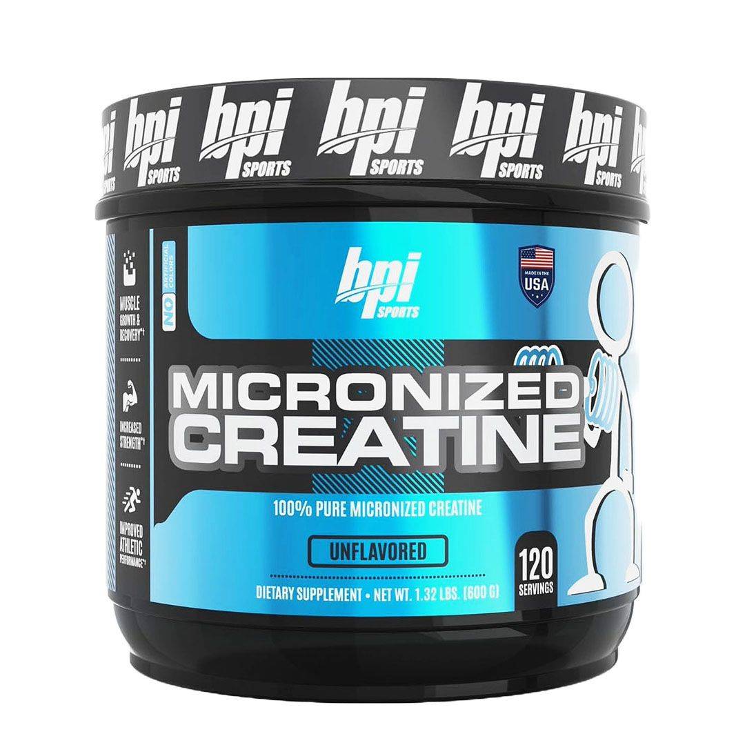 BPI Sports, Micronized Creatine Powder, 600g (120 Servings) | Zone ...