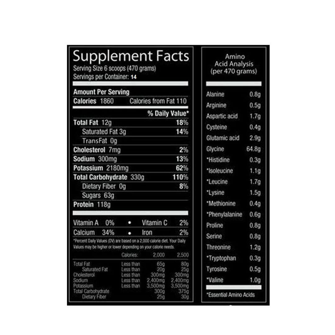 Russian Bear, 10000 Weight Gainer, 15LB | Zone Nutrition