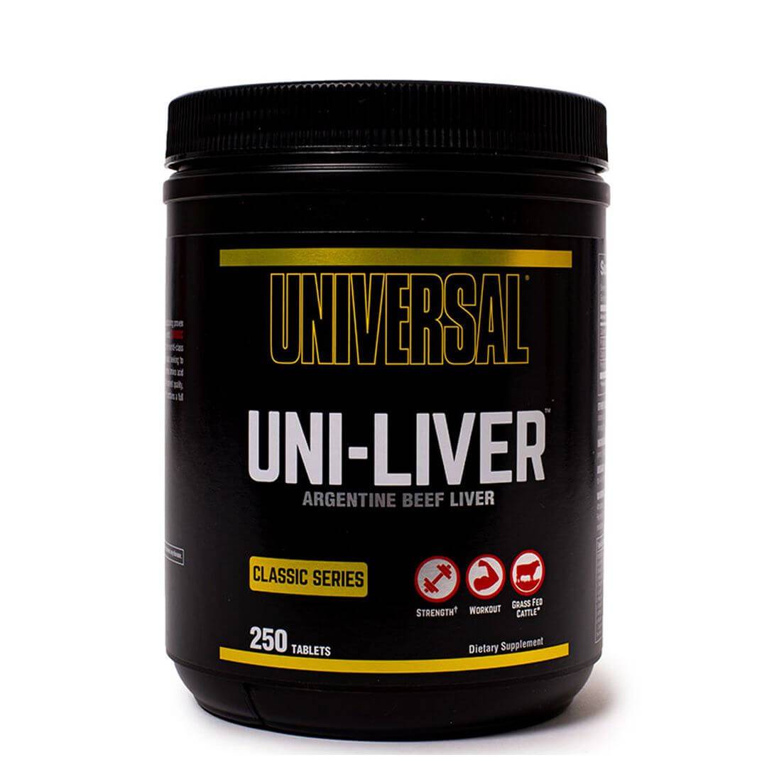 Universal, UNI-LIVER, Argentine Beef Liver Aminos, 250 Tablets | Zone ...