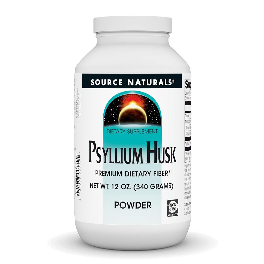 Source Naturals, Psyllium Husk Powder, 340 G | Zone Nutrition ...